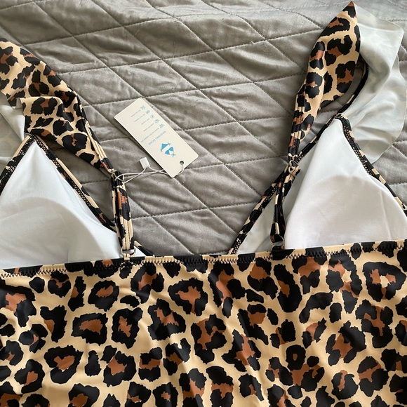 Beachsissi | Swim | Beachside Leopard Print Tankini | Poshmark